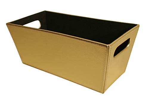 Wald Imports Gold Faux Leather Tote