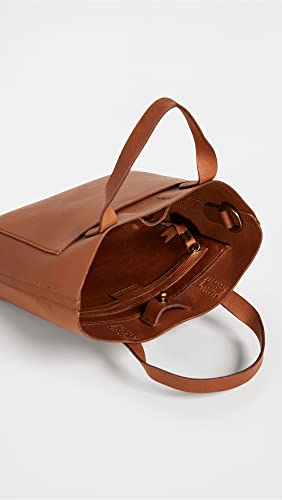 Madewell Women's The Small Transport Crossbody, English Saddle, Tan, Brown, One Size