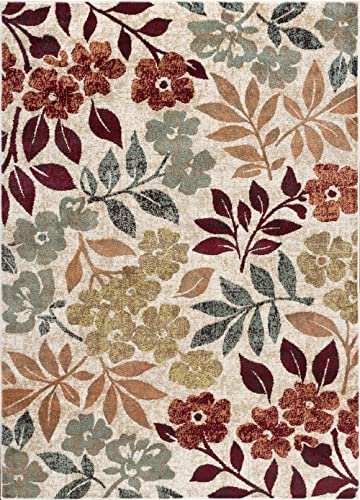 Universal Rugs Kalea Mat Scatter Rug, 2' x 3', Cream