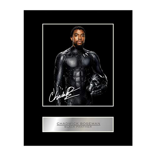Chadwick Boseman Print Signed Mounted Photo Display #5 Autographed Picture Print