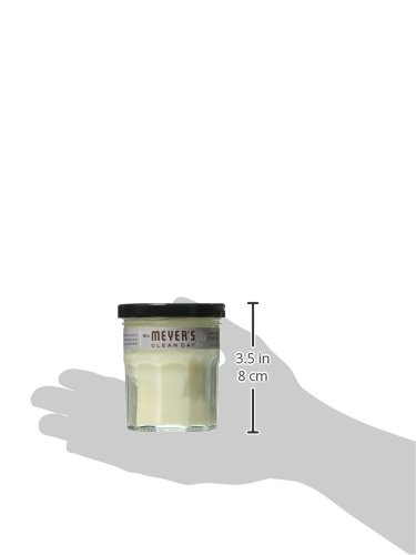 Mrs. Meyer's Soy Aromatherapy Candle, 25 Hour Burn Time, Made with Soy Wax and Essential Oils, Lavender, 4.9 oz