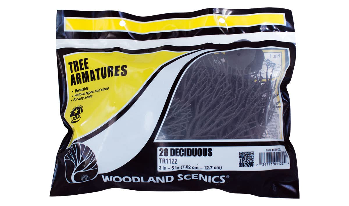 Woodland Scenics Deciduous Tree Armatures 3"- 5"