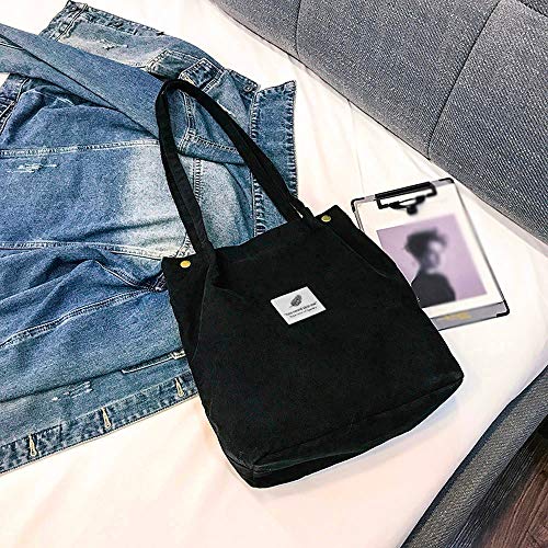 Women's Retro Large Size Canvas Shoulder Bag Hobo Crossbody Handbag Casual Tote