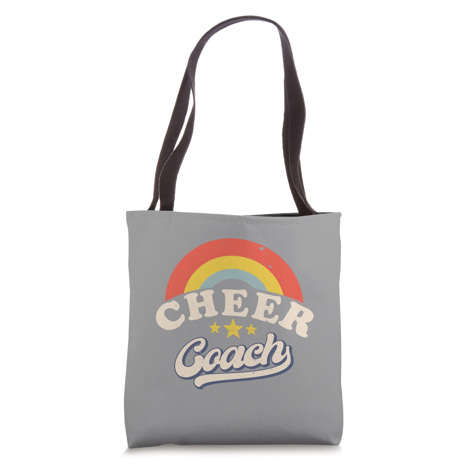 Retro Cheerleader Cheerleading Cheer Coach Tote Bag