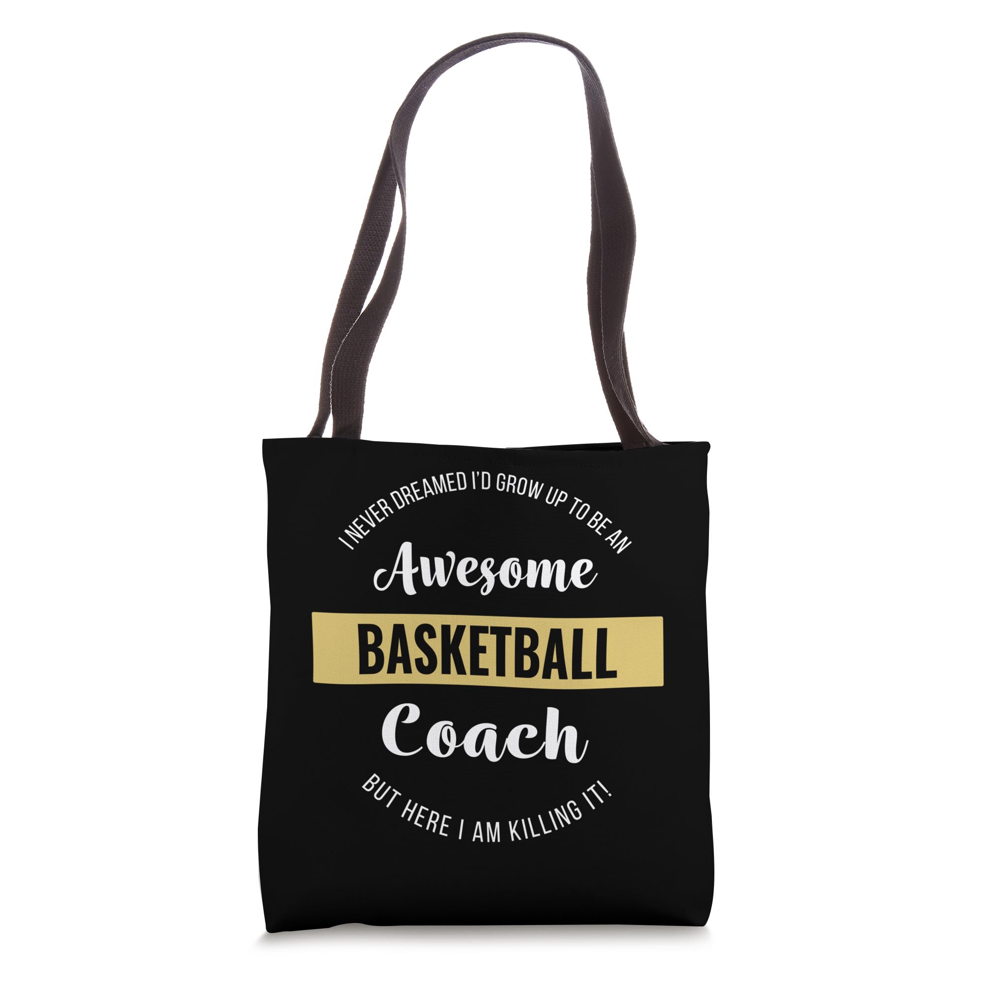 Basketball Coach Shirt Funny Tote Bag