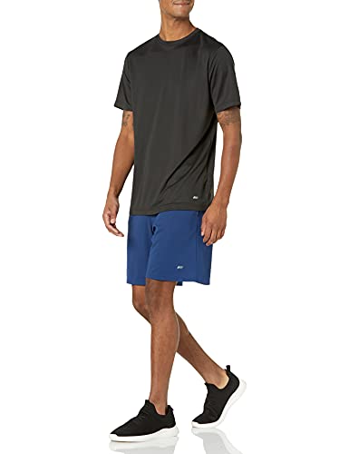 Amazon Essentials T-Shirts For Men, Active Performance Tech, Available in Big & Tall, Pack of 2, Black, X-Large