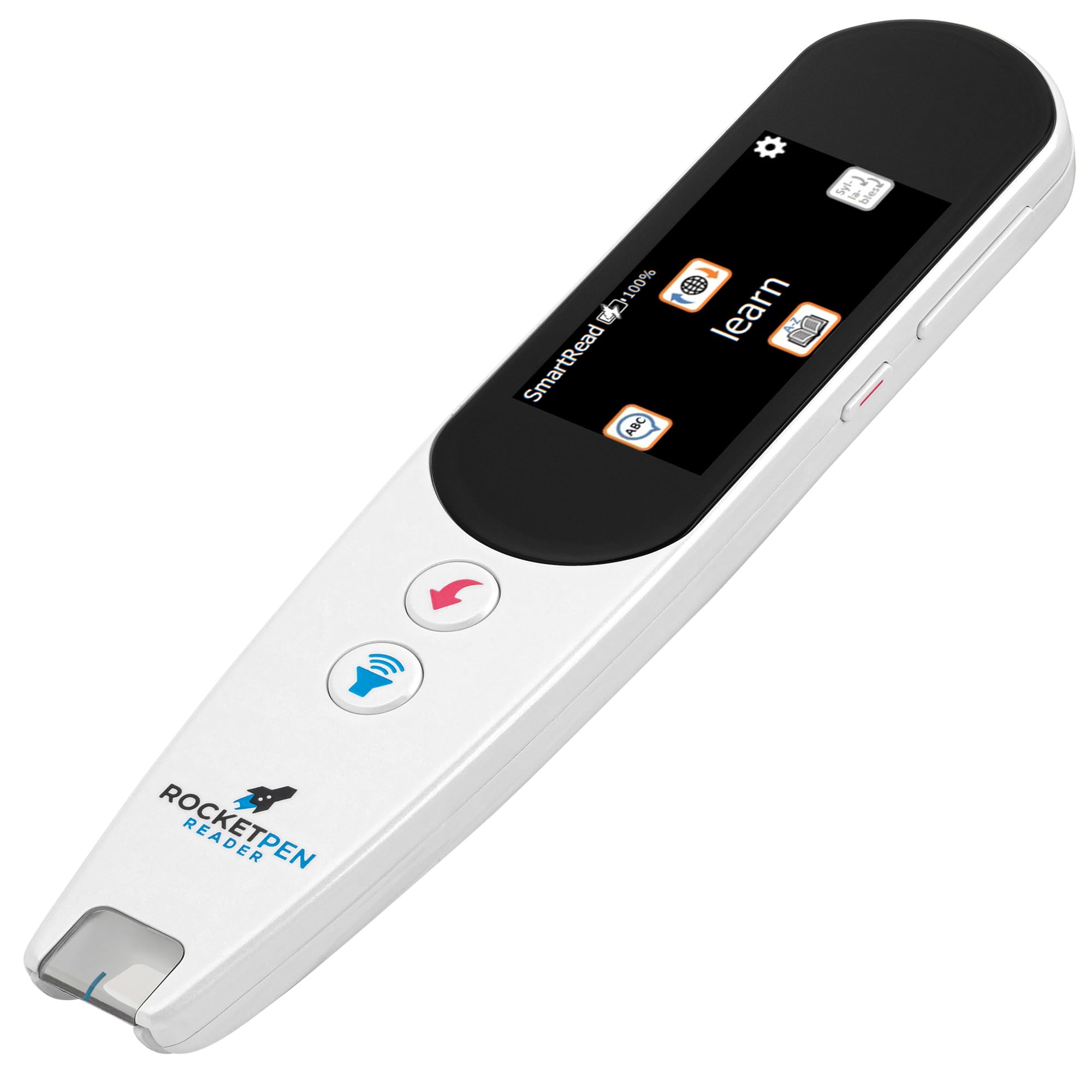 Rocket Pen Reader Advanced Personal Reading Tutor Scanning Pen (Scans Both Print and Onscreen)