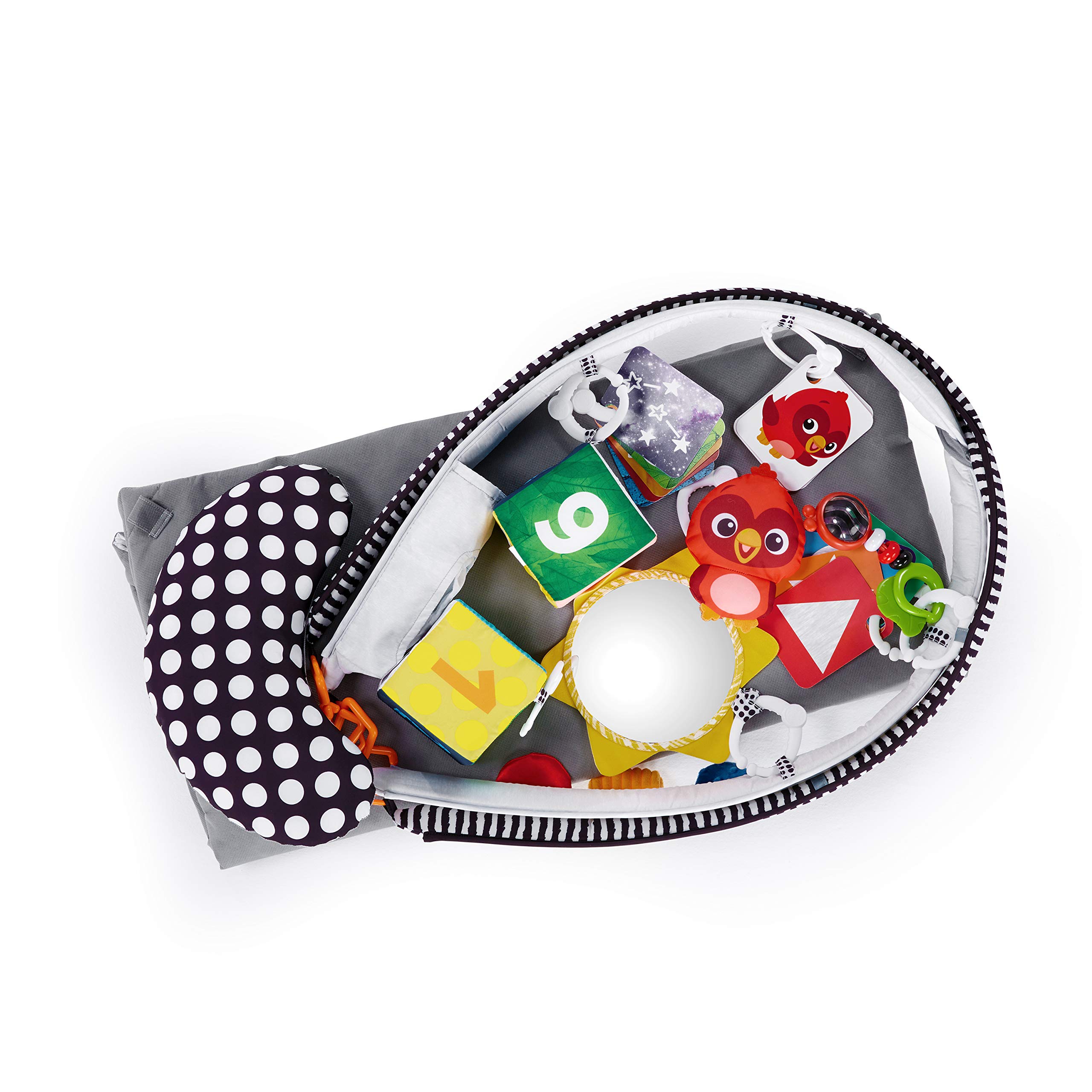Baby Einstein Sensory Play Space Newborn-to-Toddler Discovery Gym and Play Mat, Ages Newborn +