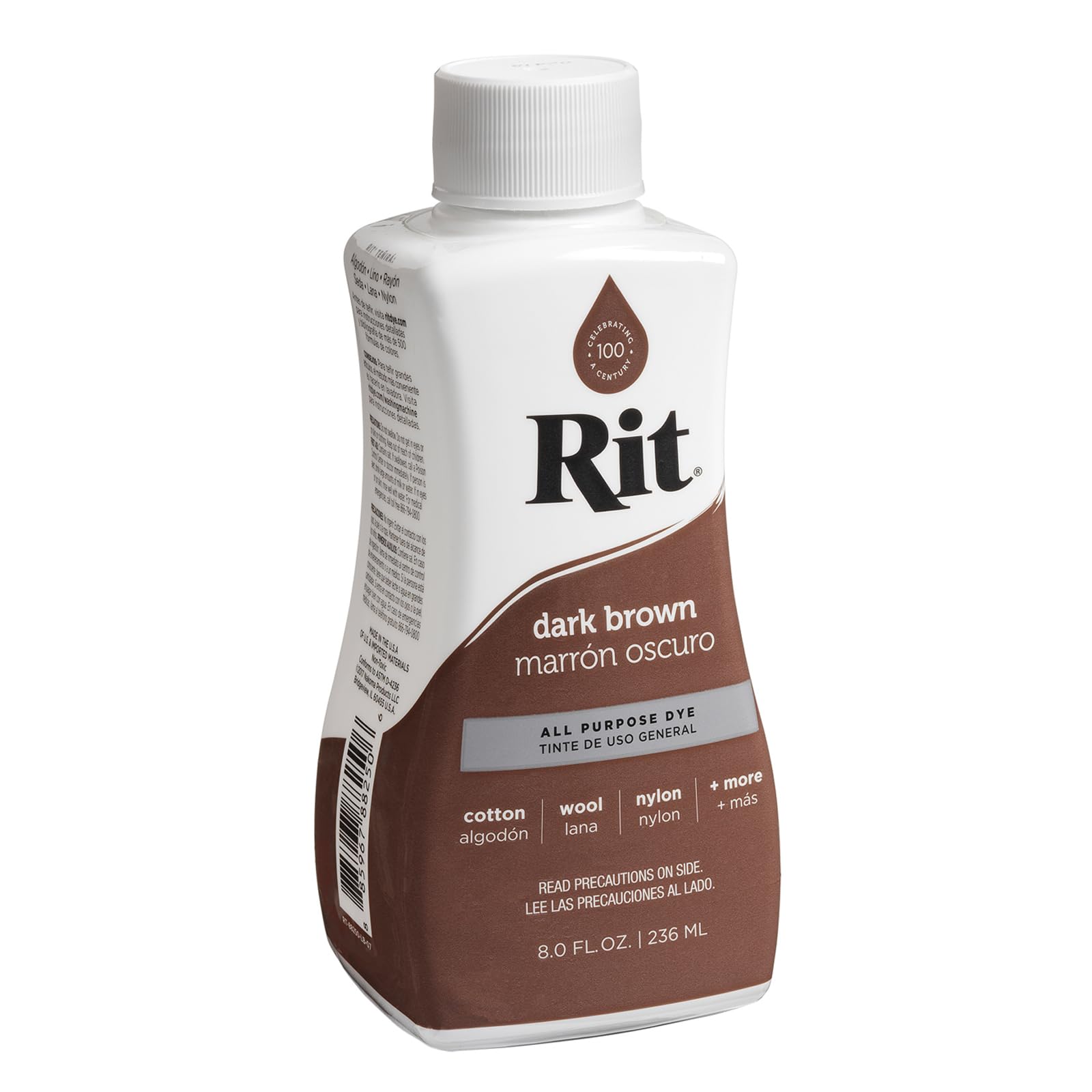 Rit All-Purpose Liquid Dye, Dark Brown