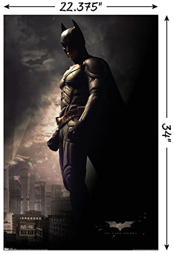 Trends International DC Comics Movie - The Dark Knight - Batman In The Shadows Wall Poster, 22.375" x 34", Unframed Version