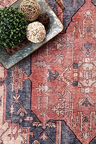 nuLOOM Leslie Persian Area Rug, 4' x 6', Peach