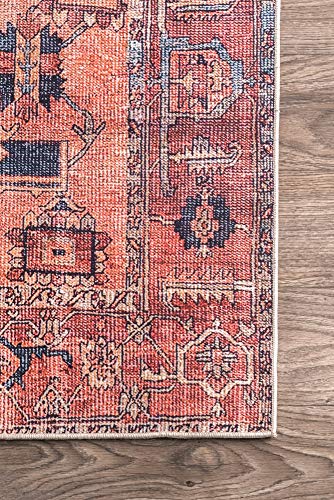 nuLOOM Leslie Persian Area Rug, 4' x 6', Peach