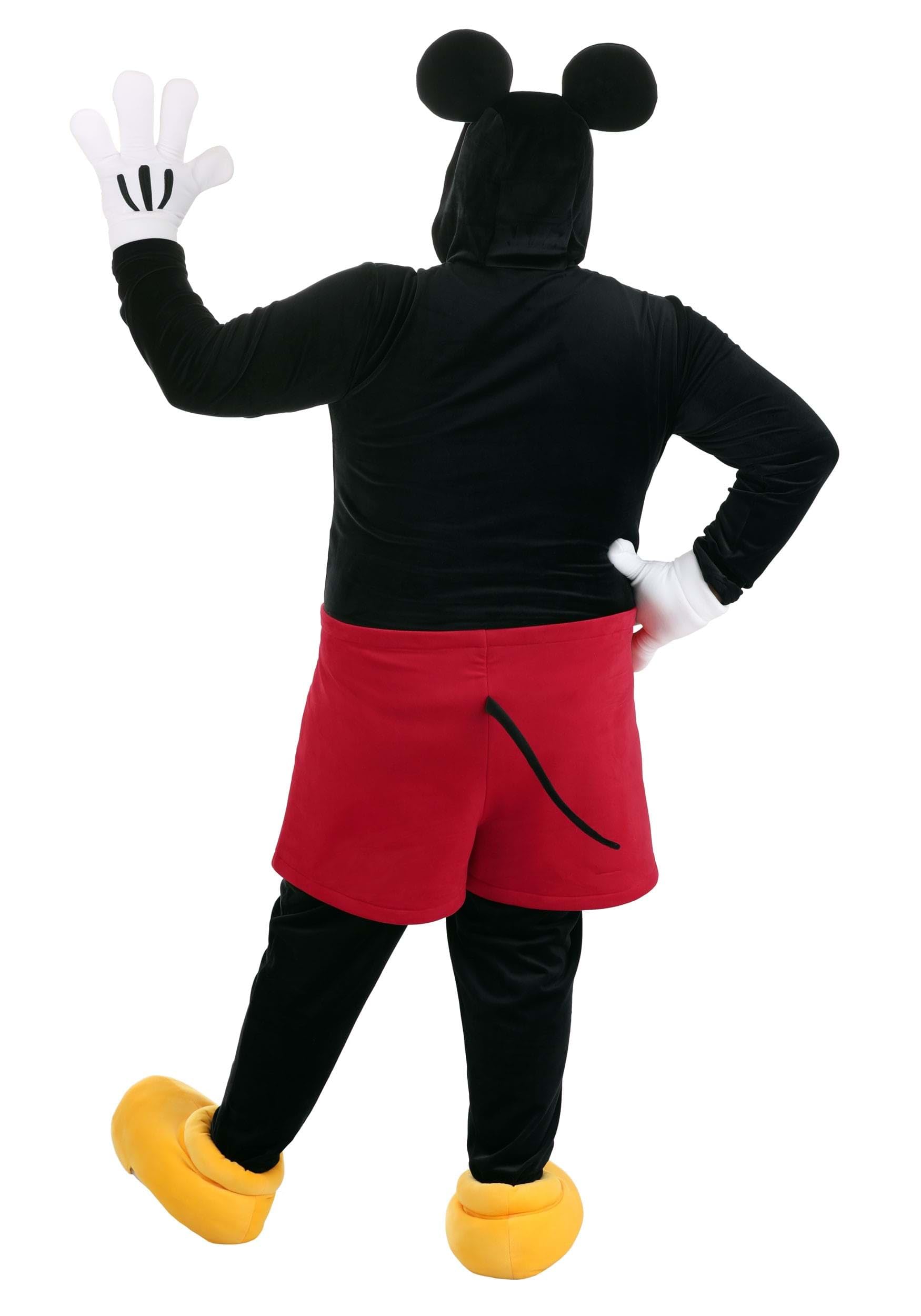 Fun Costumes Deluxe Disney Mickey Mouse Costume Adult Plus Size 2X Red