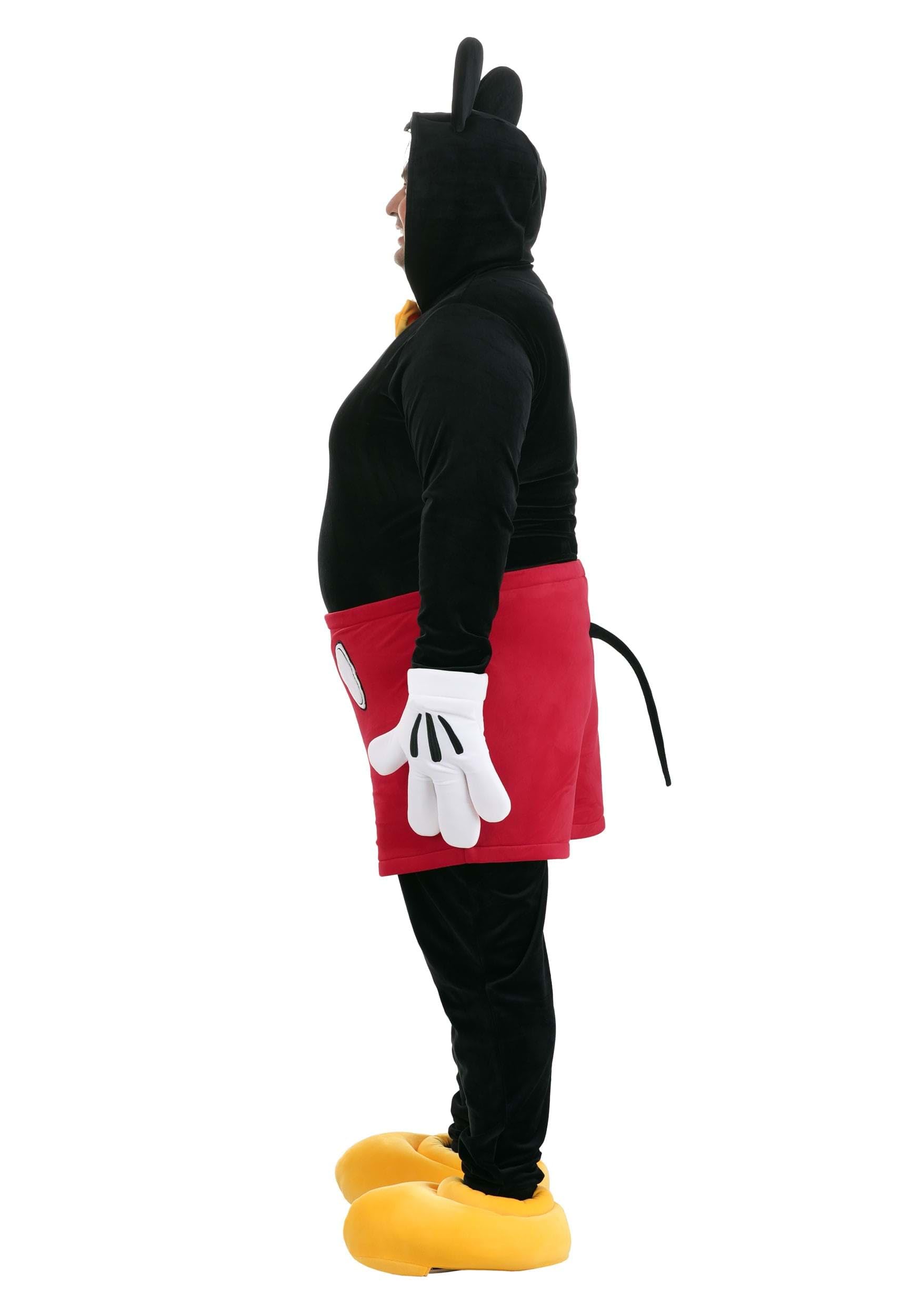 Fun Costumes Deluxe Disney Mickey Mouse Costume Adult Plus Size 2X Red