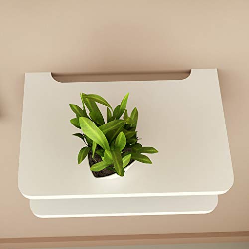 LXYFMS Wall Mount Bracket TV Box Set-top Box Modem Cable Box for WiFi Router DVD Player Streaming Device Router Rack (Color : White)