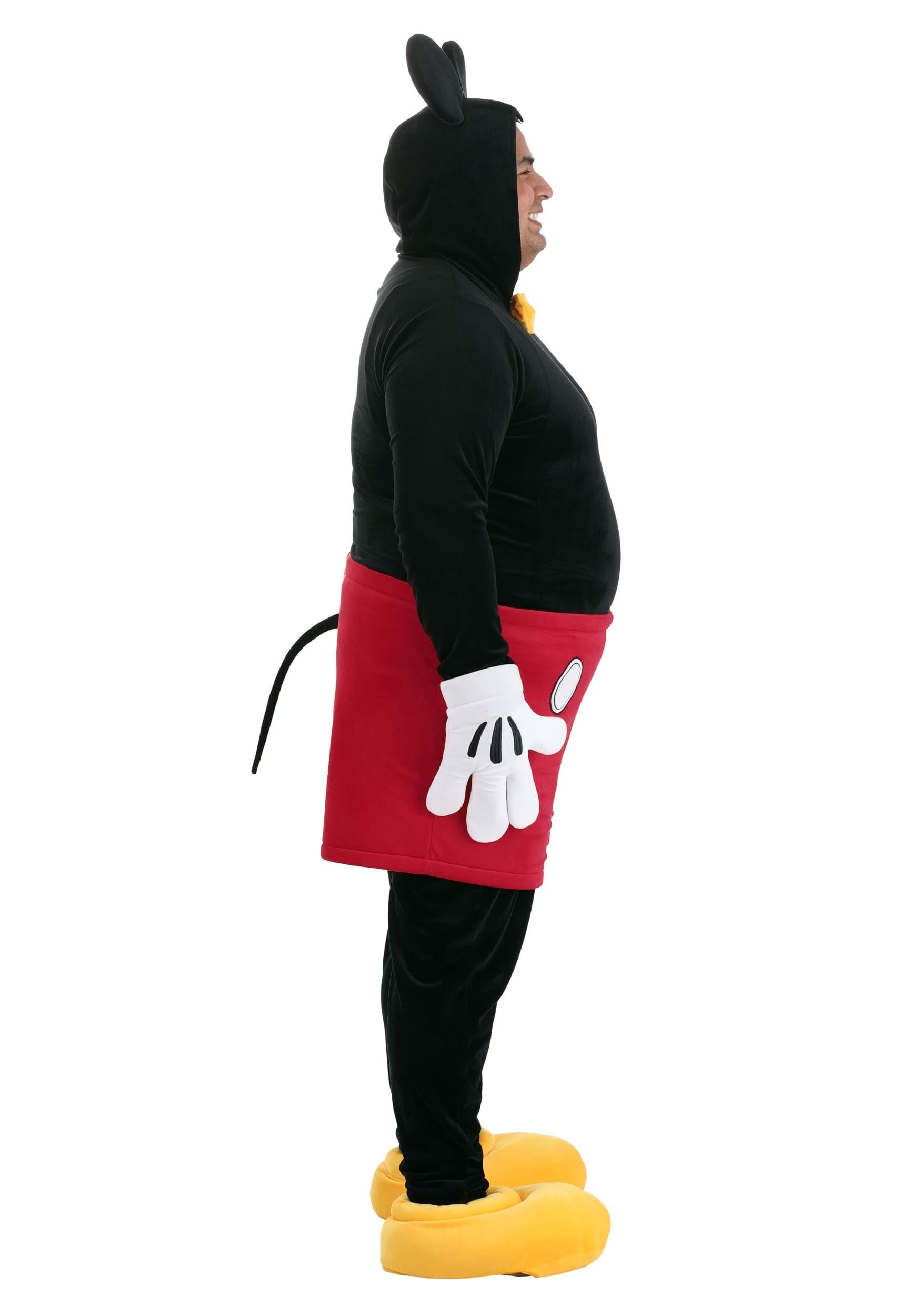 Fun Costumes Deluxe Disney Mickey Mouse Costume Adult Plus Size 2X Red