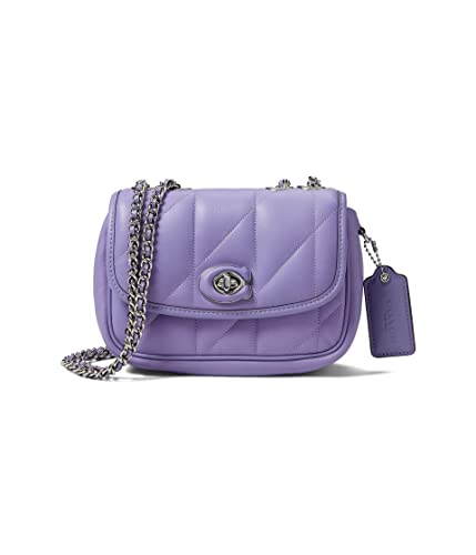 Coach Quilted Pillow Madison Shoulder Bag 18 Light Violet One Size