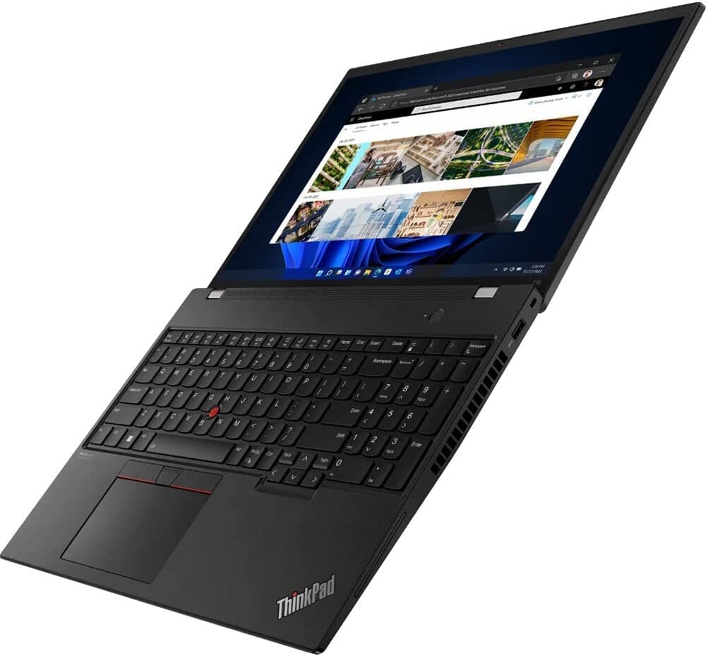Lenovo Thinkpad T15 15.6" FHD (Intel 4-Core i7-1165G7, 16GB RAM, 512GB SSD, UHD Graphics) Full HD IPS Business Laptop, Backlit Keyboard, 2X Thunderbolt 4, Fingerprint, IST Bag, Windows 10 Pro