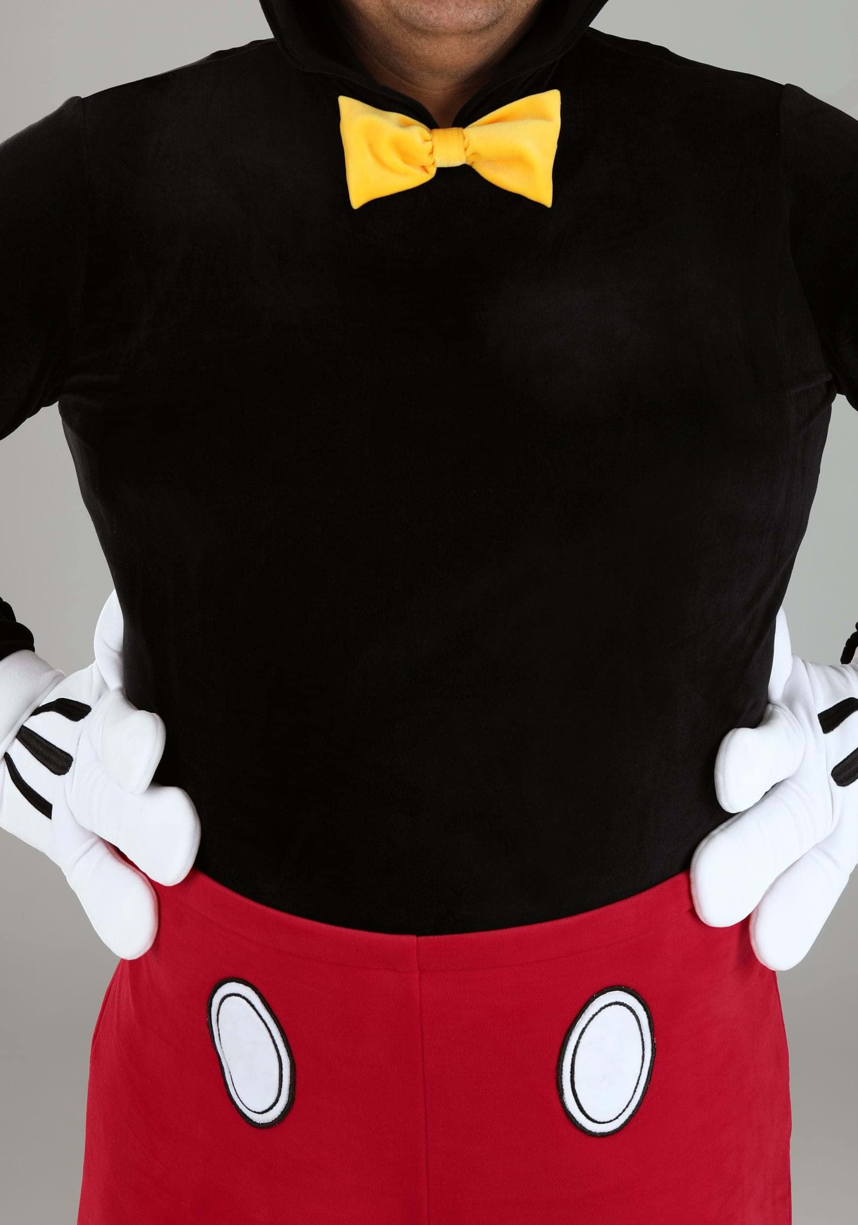 Fun Costumes Deluxe Disney Mickey Mouse Costume Adult Plus Size 2X Red
