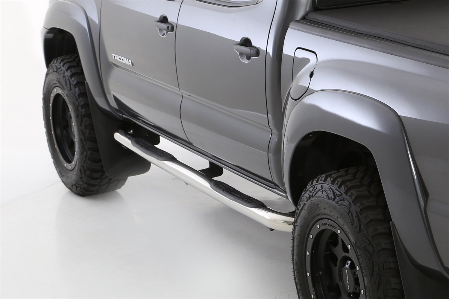 Smittybilt Sure Step 3 Diameter Side Bars (Stainless Steel) - TN1160-S4S"