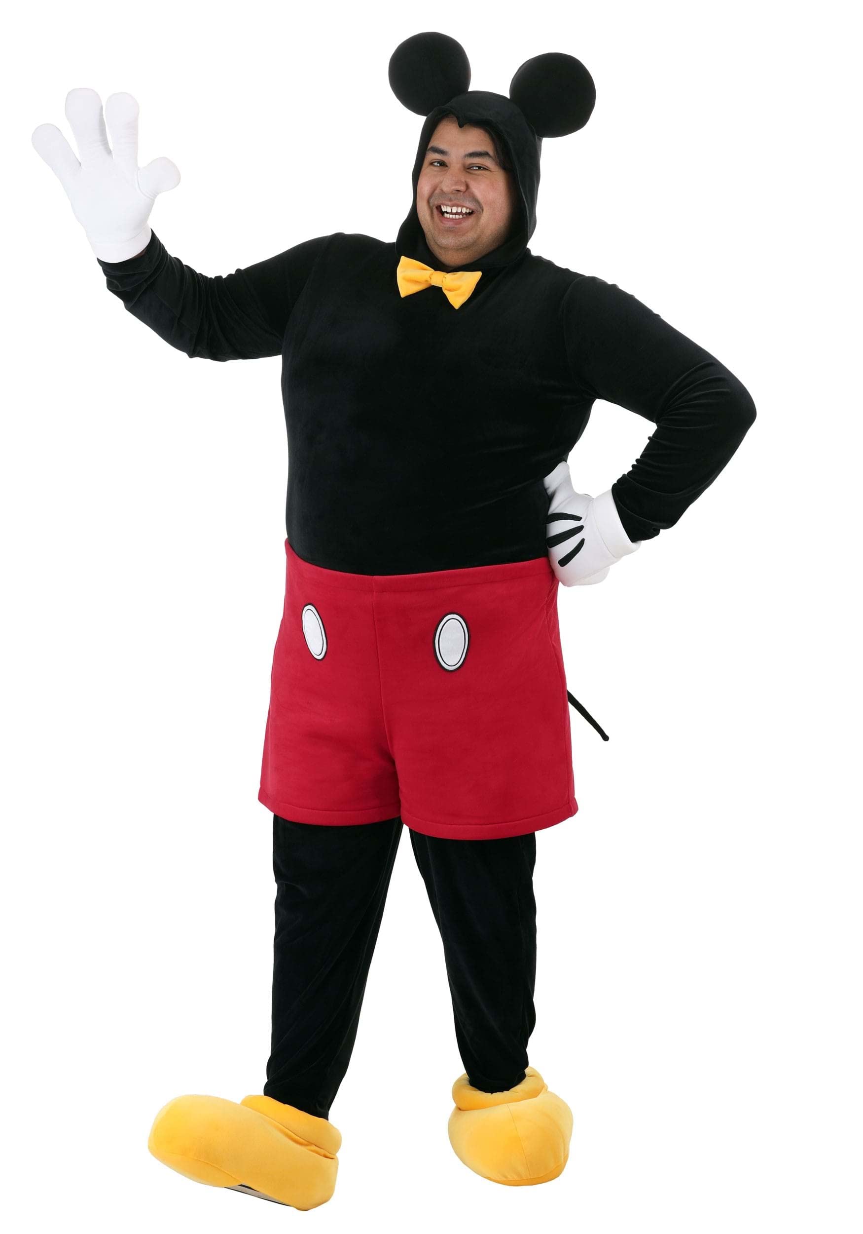 Fun Costumes Deluxe Disney Mickey Mouse Costume Adult Plus Size 2X Red