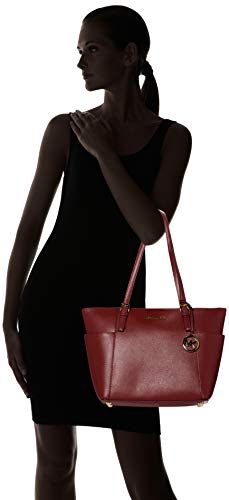 Michael Michael Kors Jet Set Top-Zip Tote (Brandy)