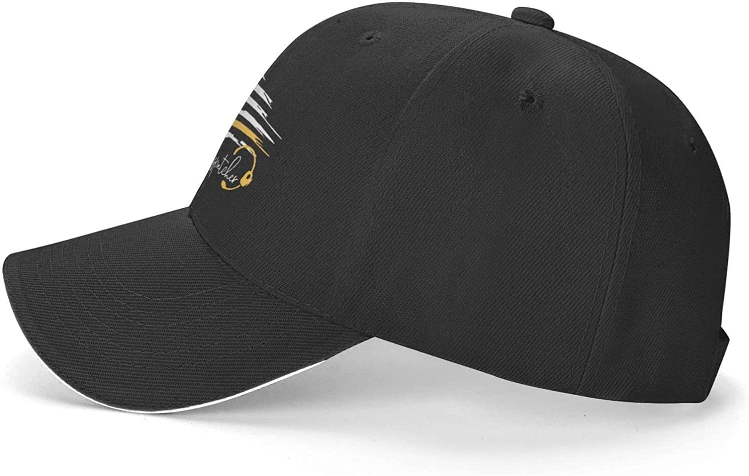 Number 911 Dispatcher Thin Gold Yellow Line Dispatch American Flag Baseball Golf Cap Casquette Outdoor Trucker Hats Adjustable Custom