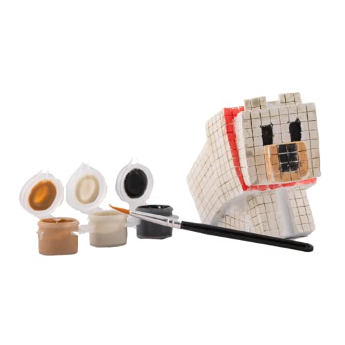 Innovative Designs Minecraft Paint Your Own Figurines Arts and Crafts Set for Boys Girls