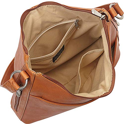 Le Donne Leather Bella Hobo (Black)