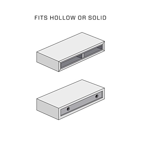 10" Long Heavy Duty Floating Shelf Hardware - for a 12" to 15" Shelf - Manufactured in USA