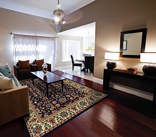 Persian Black Living Room Rugs 5x7 Clearance Under 50