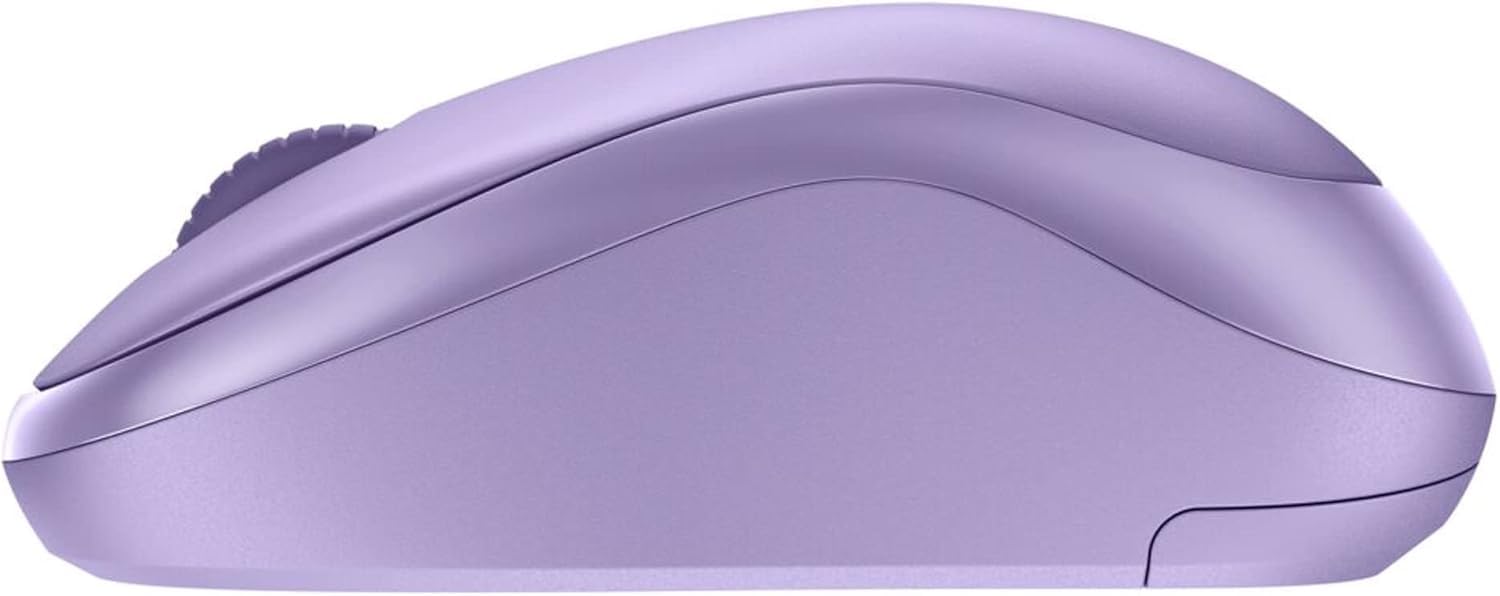 Logitech Silent Wireless Mouse, 2.4 GHz with USB Receiver, 1000 DPI Optical Tracking, 18-Month Battery, Ambidextrous, Compatible with PC, Mac, Laptop, Lavender (Renewed)