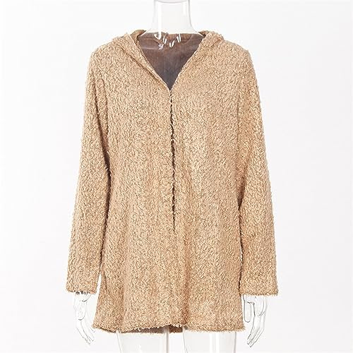 fleece jacket rain jackets for women waterproof hiking 2023 fall cardigan sweater long sleeve open front lapel coat casual knit coatigan jacket with pockets sleeves blouses for women grey sweatshirt