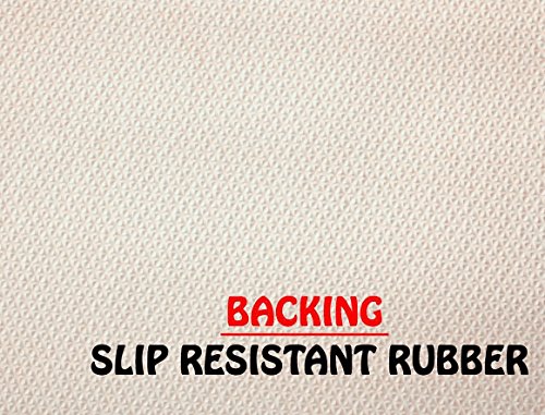 RugStylesOnline Persian Medallion Red Doormat, Slip Resistant Rubber Back Door Mat for Indoor Entry,French Door Mat, 18" x 30" Red Oriental Doormats