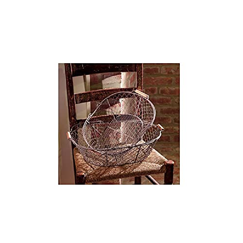 The Country House Collection Oval Chicken Wire Baskets Set of 2