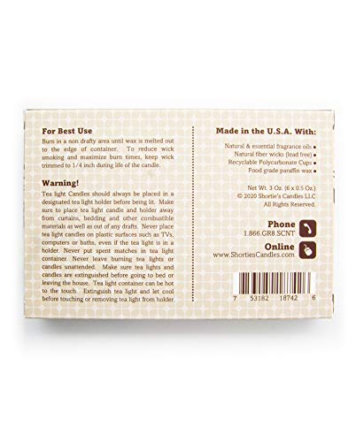 Coconut Cove Premium Tealight Candles Bulk Pack - 24 White Highly Scented Tea Lights - Beautiful Candlelight - Made in The USA - Fruit & Berry Collection