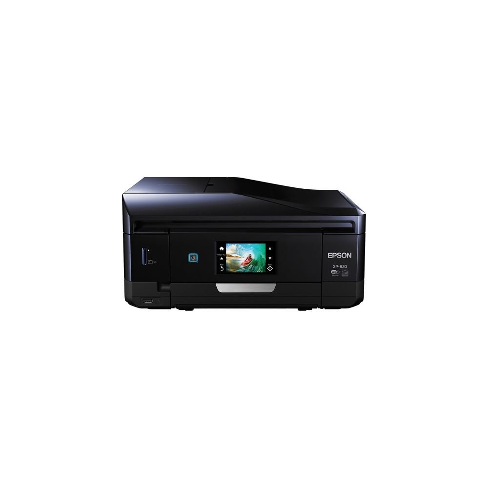 Epson Expression Premium XP-820 Wireless Color Photo Printer with Scanner, Copier and Fax