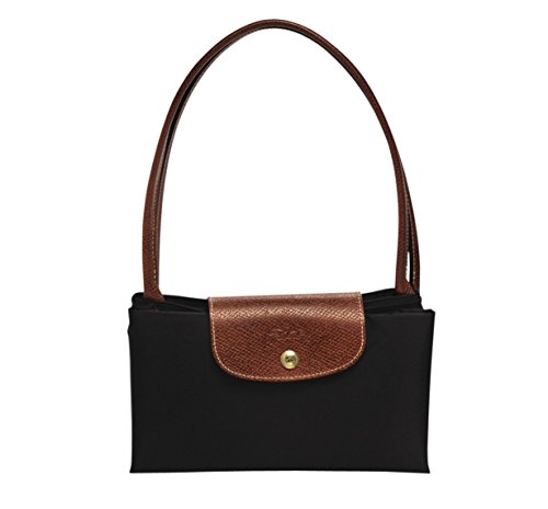 Longchamp Women's Le Pliage Sac Shopping Small Shoulder Bag, Black