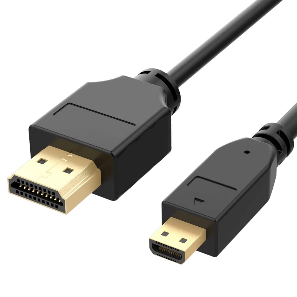 Nikon Coolpix S6900 Digital Camera AV/HDMI Cable 5 Foot High Definition Micro HDMI (Type D) to HDMI (Type A) Cable