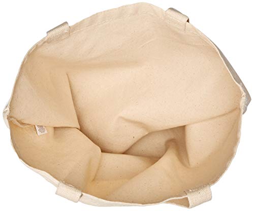 (12 Pack) 1 Dozen - Heavy Cotton Canvas Tote Bag (Natural)