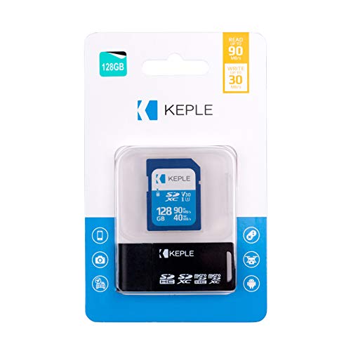 128GB SD Memory Card with USB Reader Adapter Compatible with Nikon COOLPIX S6900 S7000 S9900 S33 S32 S31 S01 S02 S6800, SLR L26 L810 L610 L820 L28, W100 W300 B600 A100 A300 A900 A1000 Digital Camera