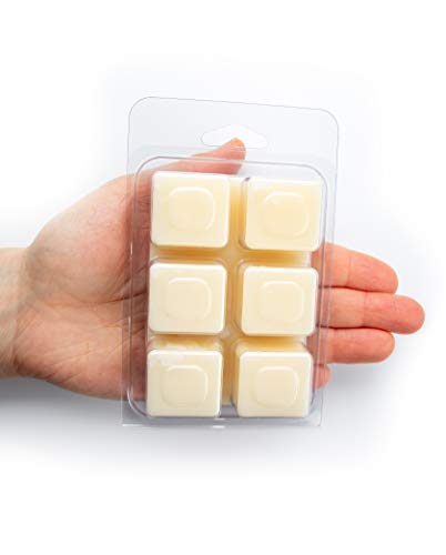 Shortie's Candle Company Fresh Peppermint Wax Melts Bulk Pack - Formula 117-4 Highly Scented Bars - Made with Natural Oils - Christmas & Holiday Air Freshener Cubes Collection