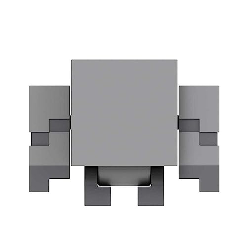 Mattel Minecraft Legends Action Figure, Cobblestone Golem with Attack Action & Accessory, Collectible Toy, 3.25-inch