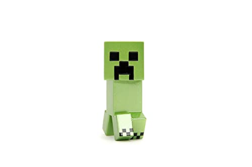 Jada Set of 4 Diecast Figures Minecraft Video Game Metalfigs Series Diecast Models
