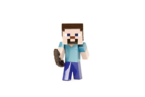 Jada Set of 4 Diecast Figures Minecraft Video Game Metalfigs Series Diecast Models
