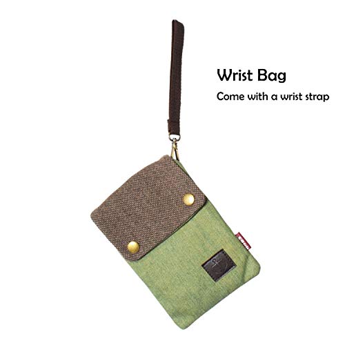 LassZone Women Small Crossbody Purse Cell Phone Pouch Coin Wallet Handbag Mini Tote Shoulder Bag for Smartphone