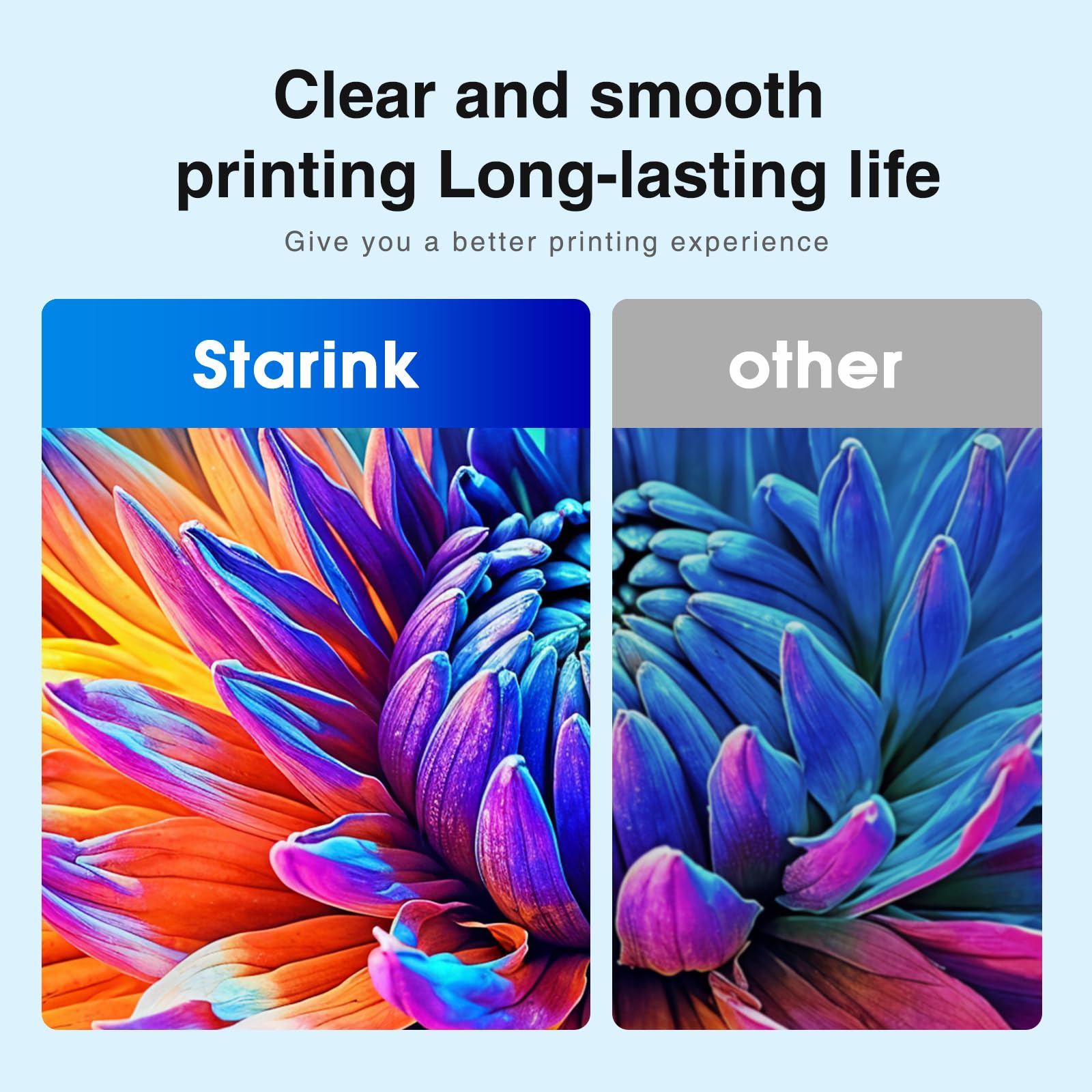 St@r ink Compatible Ink Bottle Replacement for Epson 502 522 Color for EcoTank ET-2760 ET-2720 ET-2800 ET-2750 ET-3760 ET-4760 ET-3750 ET-2850 ET-3850 ET-15000 ET-4750 ST-2000 printer(C/M/Y) 3 Bottles