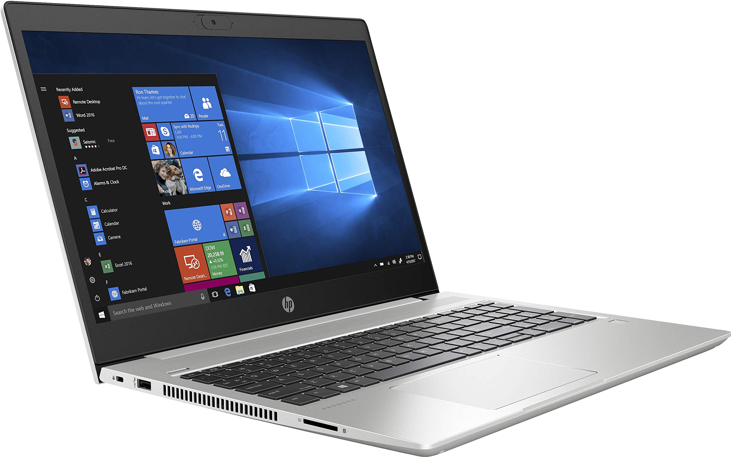 HP ProBook 440 G7 14" Notebook - 1920 x 1080 - Core i5 i5-10210U - 8 GB RAM - 256 GB SSD - Windows 10 Pro 64-bit - Intel UHD Graphics 620 - in-Plane Switching (IPS) Technology - English Keyboard
