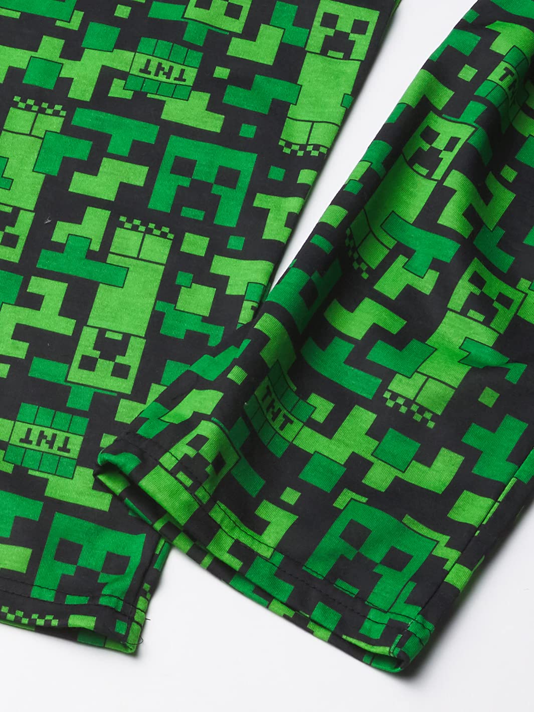 Minecraft Pajama Pants, Soft & Cute for Kids, Cube Creeper, S4/5