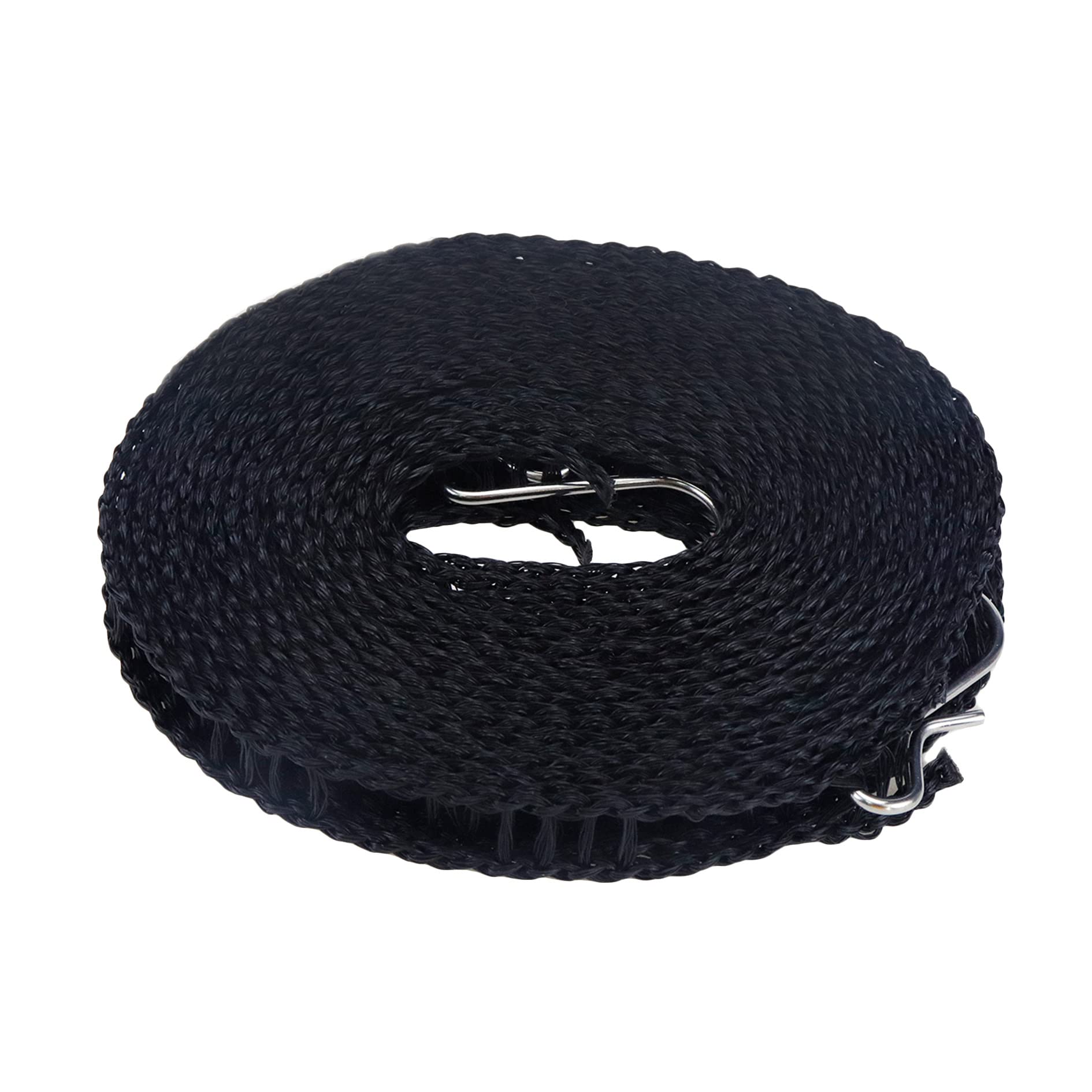 Tighall 3 Pack Nylon Windproof Clothesline 1.64ft Length Adjustable Clothesline Camping Clothesline Clothes Drying Rope Portable Laundry Line Hanger Rope for Indoor Outdoor Camping Home Hotel| Black